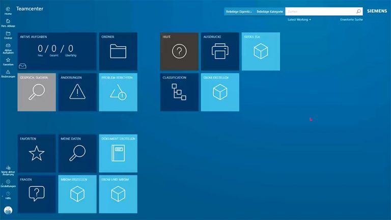 Teamcenter Active Workspace (AWC) - KARON | Prozess- und IT-Experten